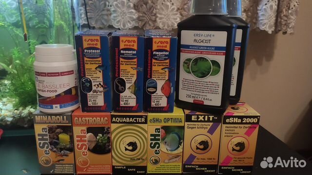 Аквариумные добавки для рыб