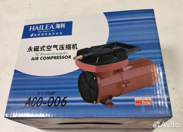 Воздушный компрессор Hailea ACO-006 (12V)