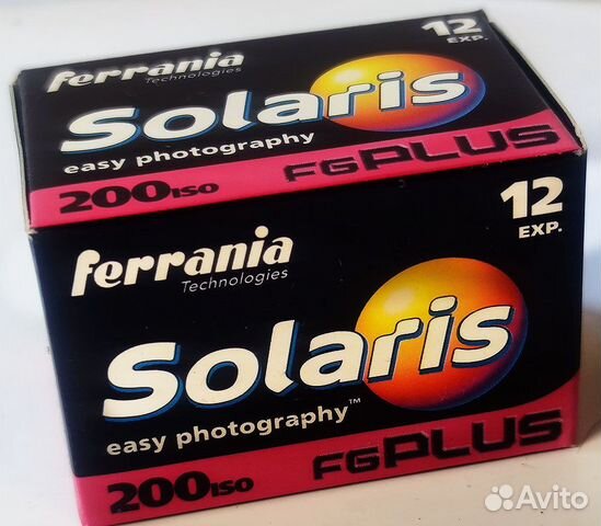 Фотопленка цветная Ferrania Solaris 100 пленка купить в Санкт ...