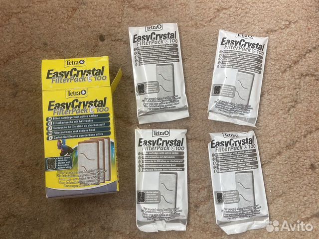 Фильтры для аквариума Tetra EasyCrystal C100 4 шт