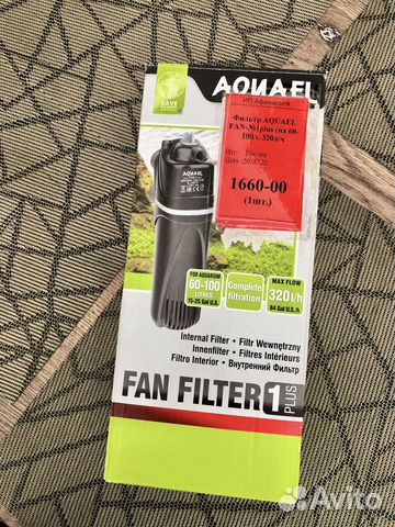 Aquael FAN filter 1 plus для аквариума 60 - 100 л
